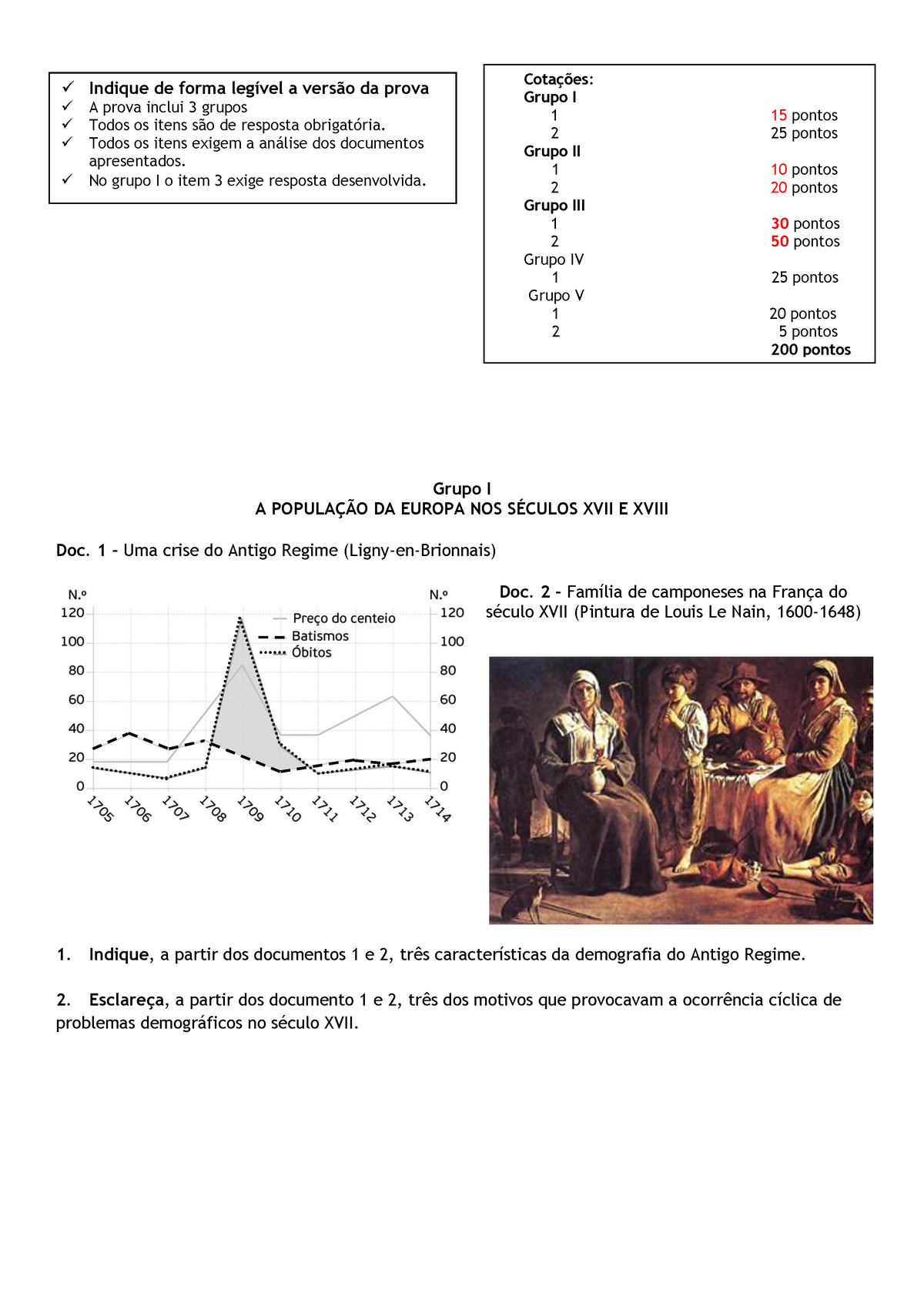 Exercício 1 Antigo Regime Indique De Forma Legível A Versão Da