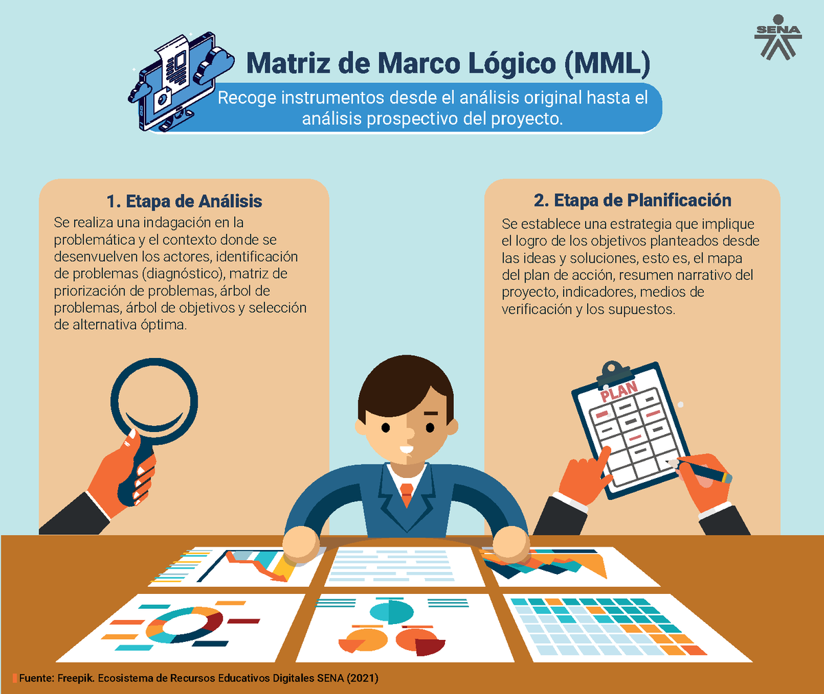 Infografia Matriz Marco Logico Recoge Instrumentos Desde El Análisis