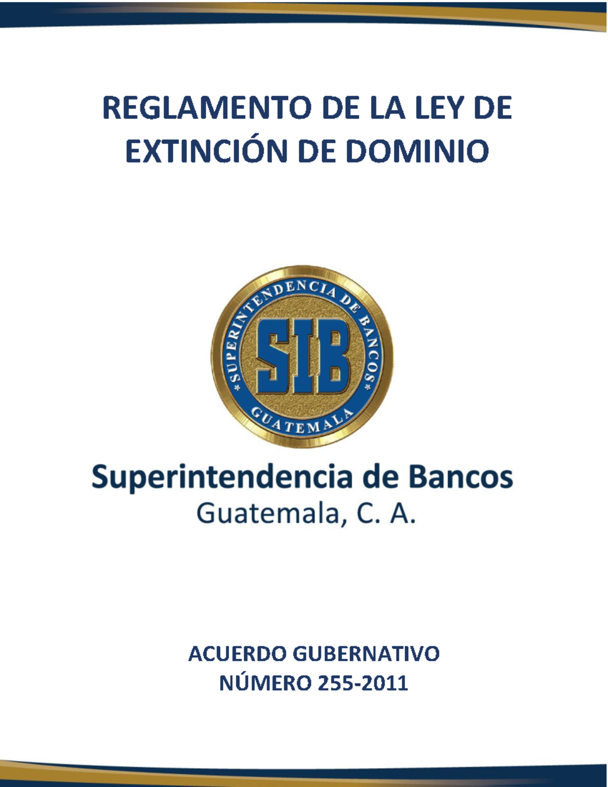 Reglamento De La Ley De Extinción De Dominio Reglamento De La Ley De