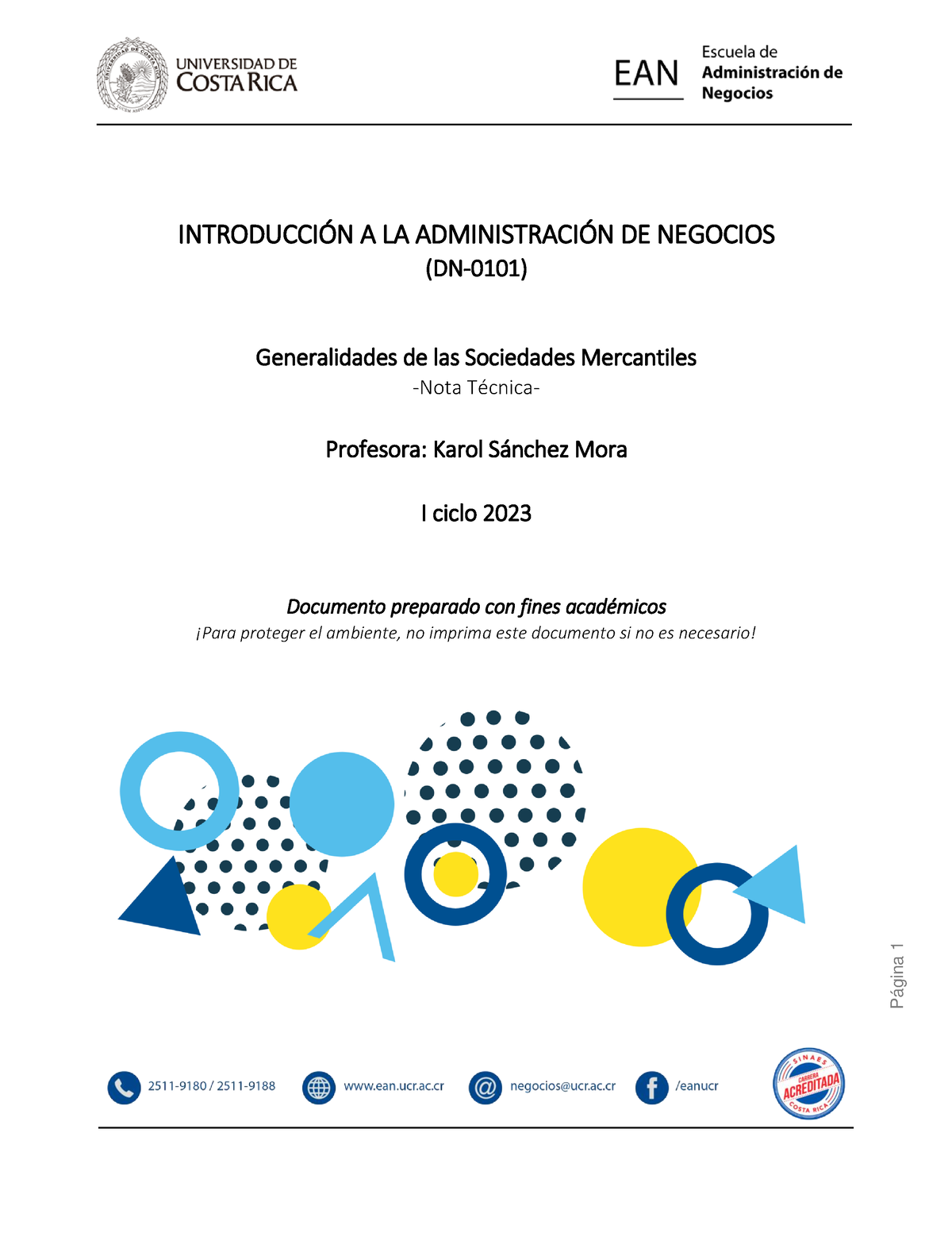 2023 Nota T Ã©cnica 2 Generalidades De Las Sociedades Mercantiles