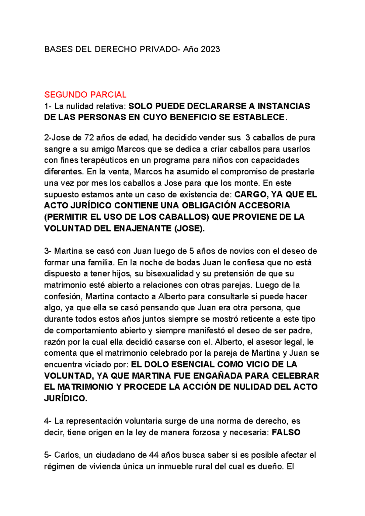 Bases Del Derecho Privado 2023 Bases Del Derecho Privado Año 2023