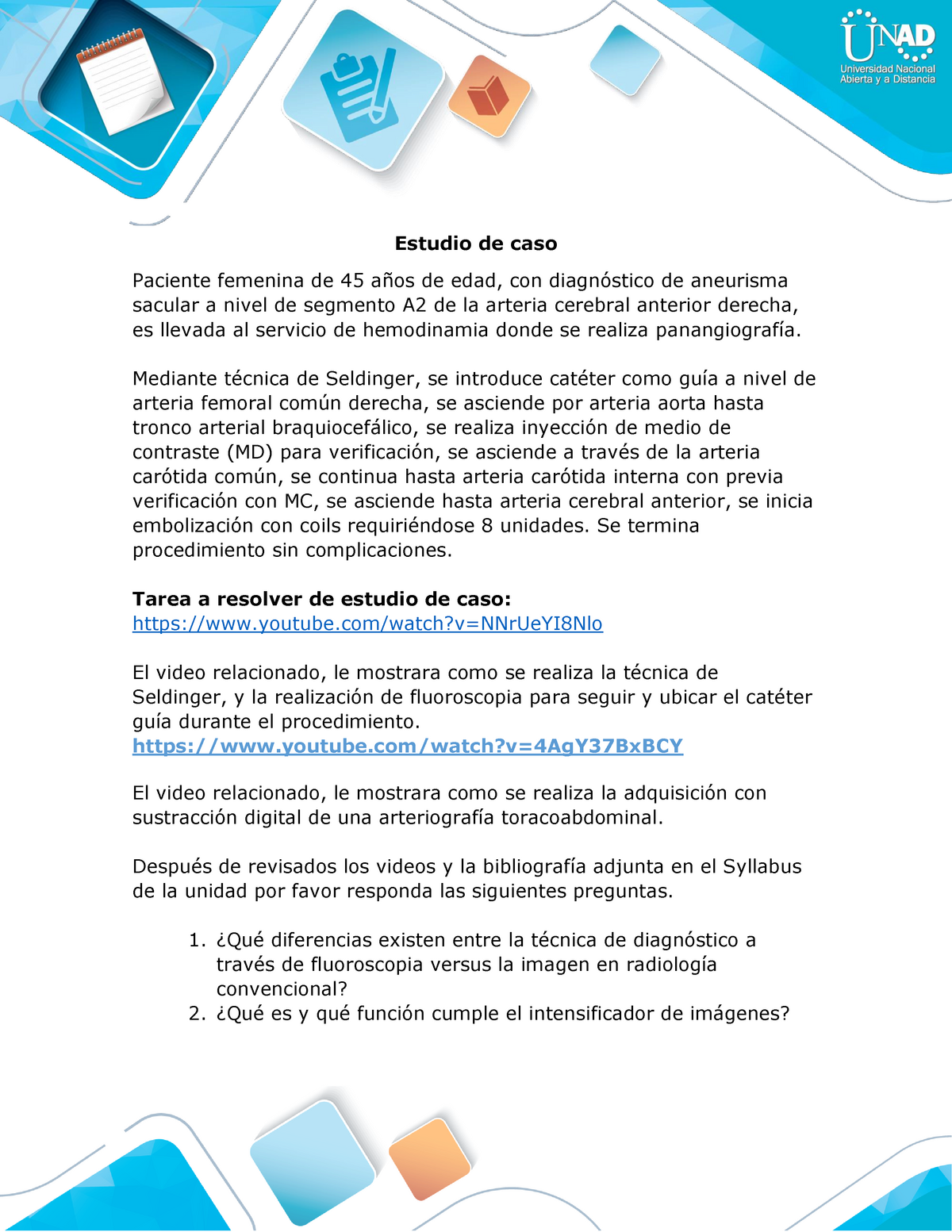 Anexo Estudio De Caso Tarea 3 Estudio De Caso Paciente Femenina