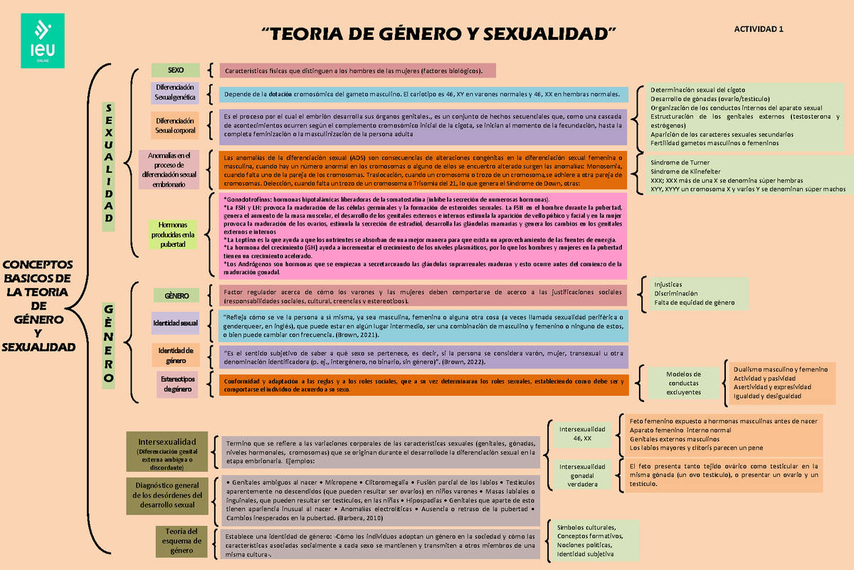 Cuadro Sinoptico Tgs 1 Conceptos Basicos De La Teoria De G Y