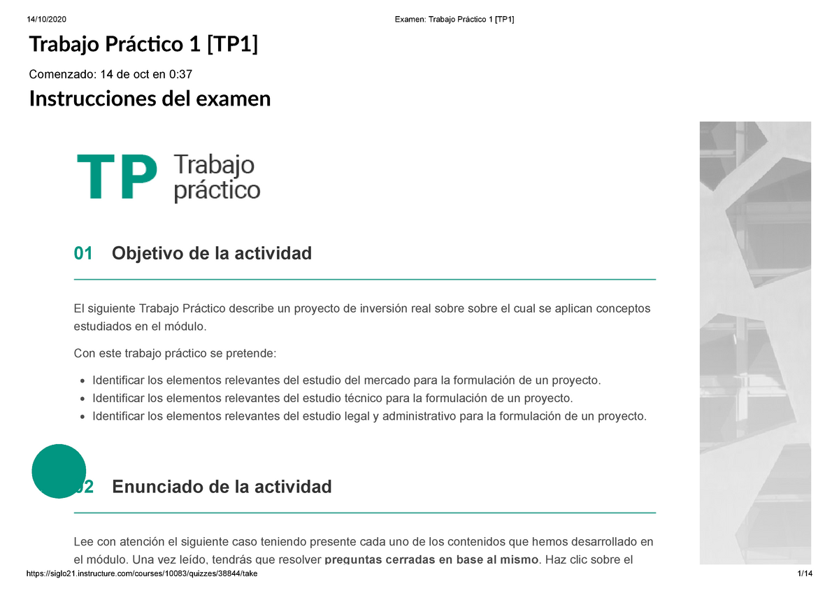 Examen Trabajo Práctico 1 Tp1 Mio 2 56 Trabajo Prácco 1 Tp1