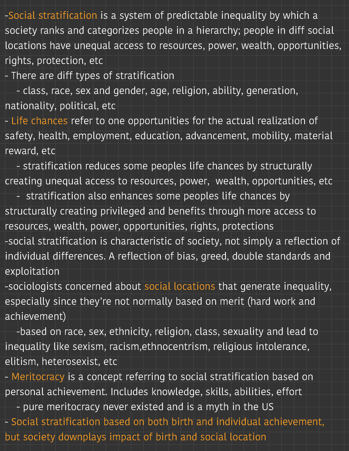 Sociology Social Stratification Social Stratification Is A System Of