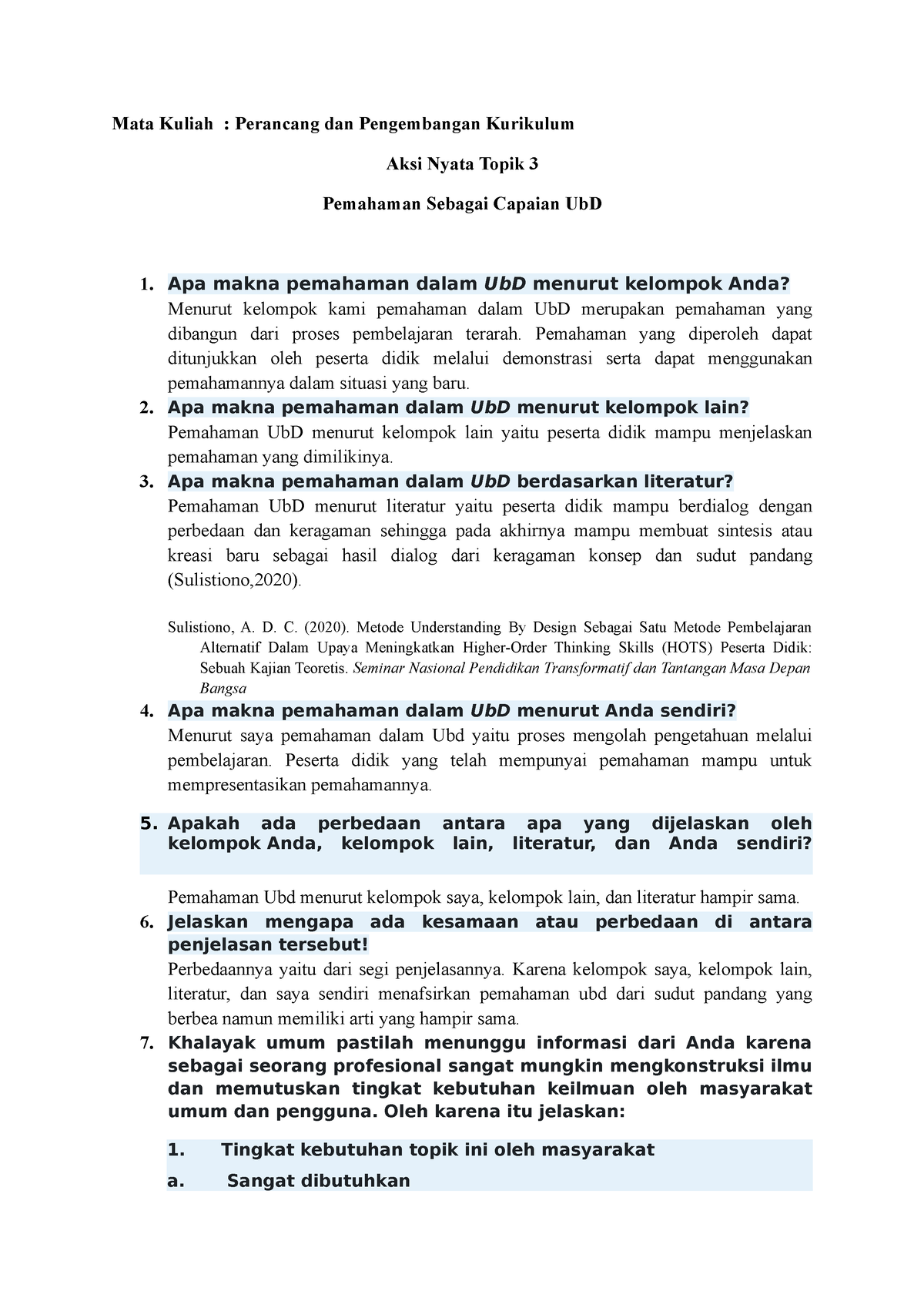 Cara Membuat Aksi Nyata Topik 2 Kurikulum Merdeka De Morespics