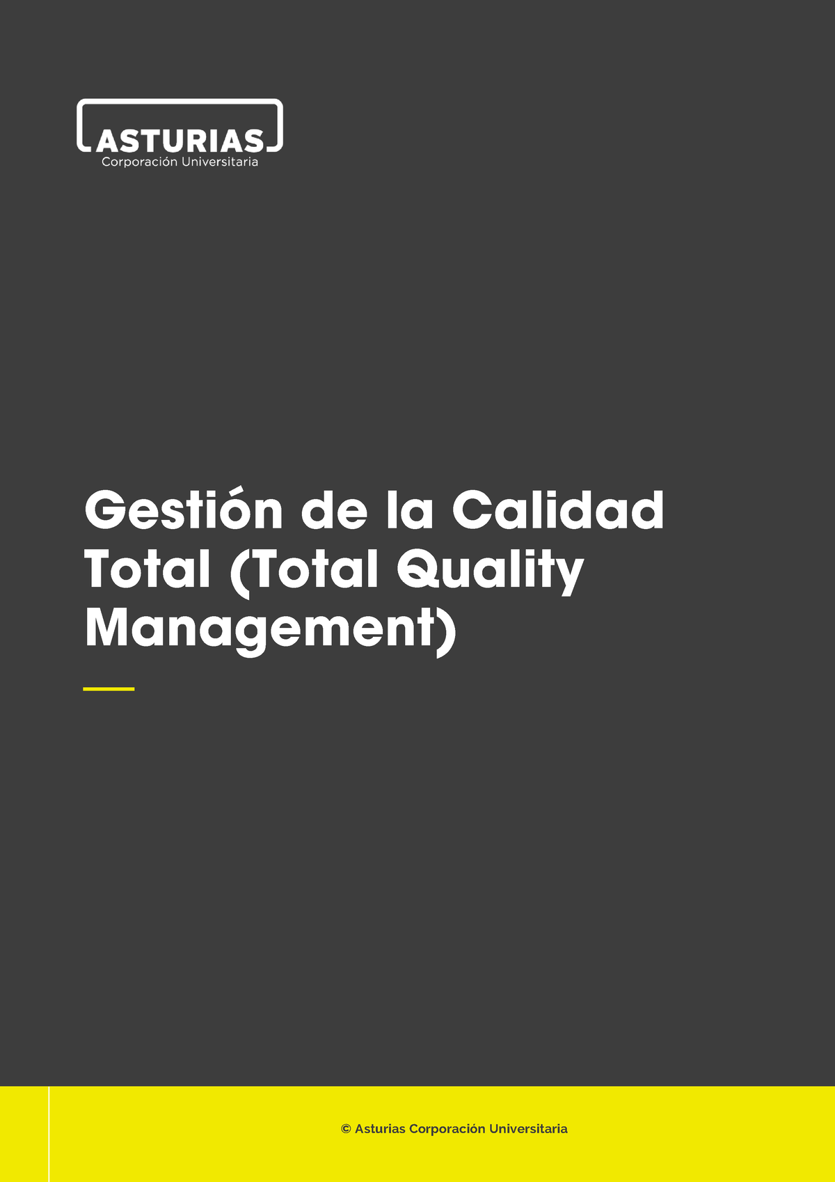 Gestión De La Calidad Total 1 GestiÛn De La Calidad Total Total