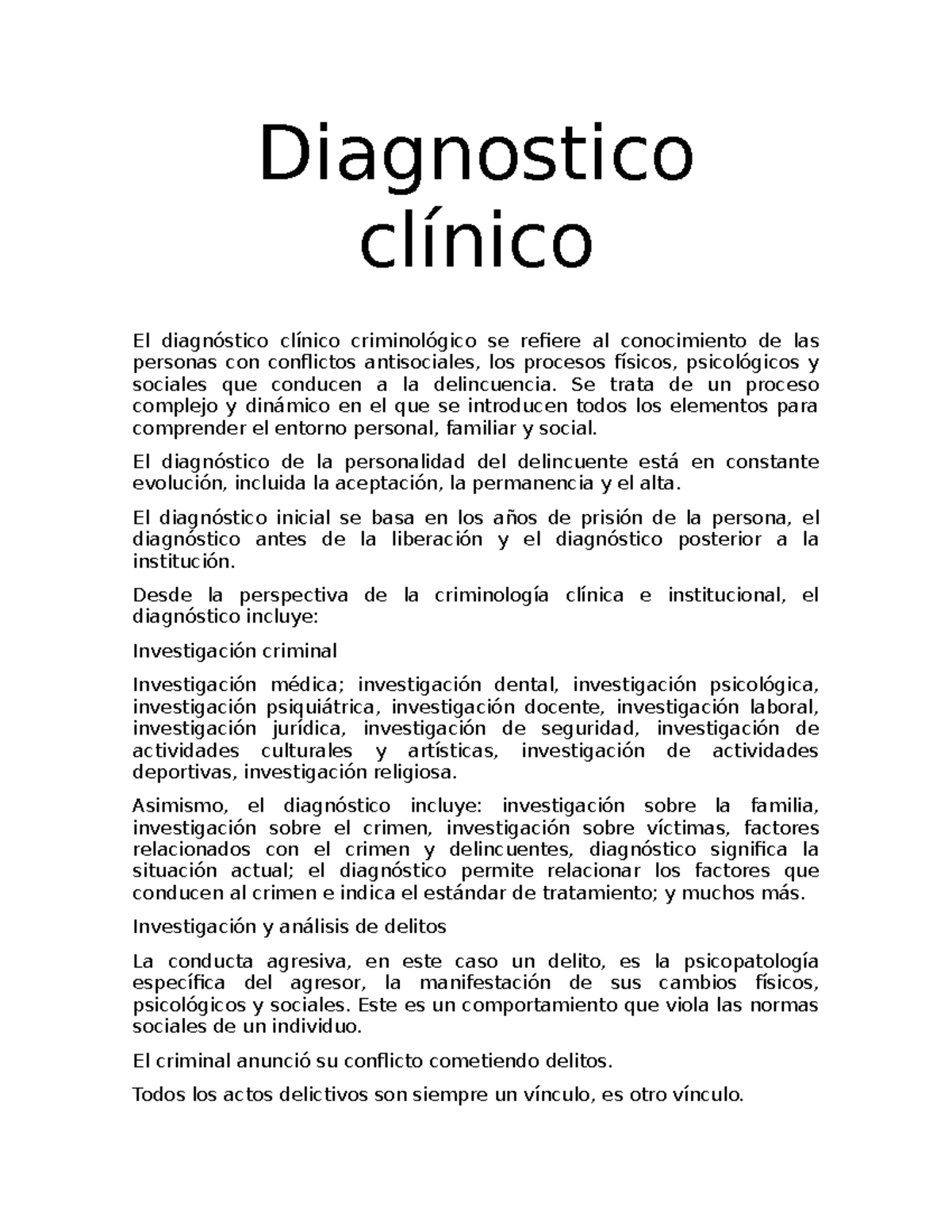 Diagnostico Y Tratamiento Clinico Segun Marchiori Diagnostico Clínico