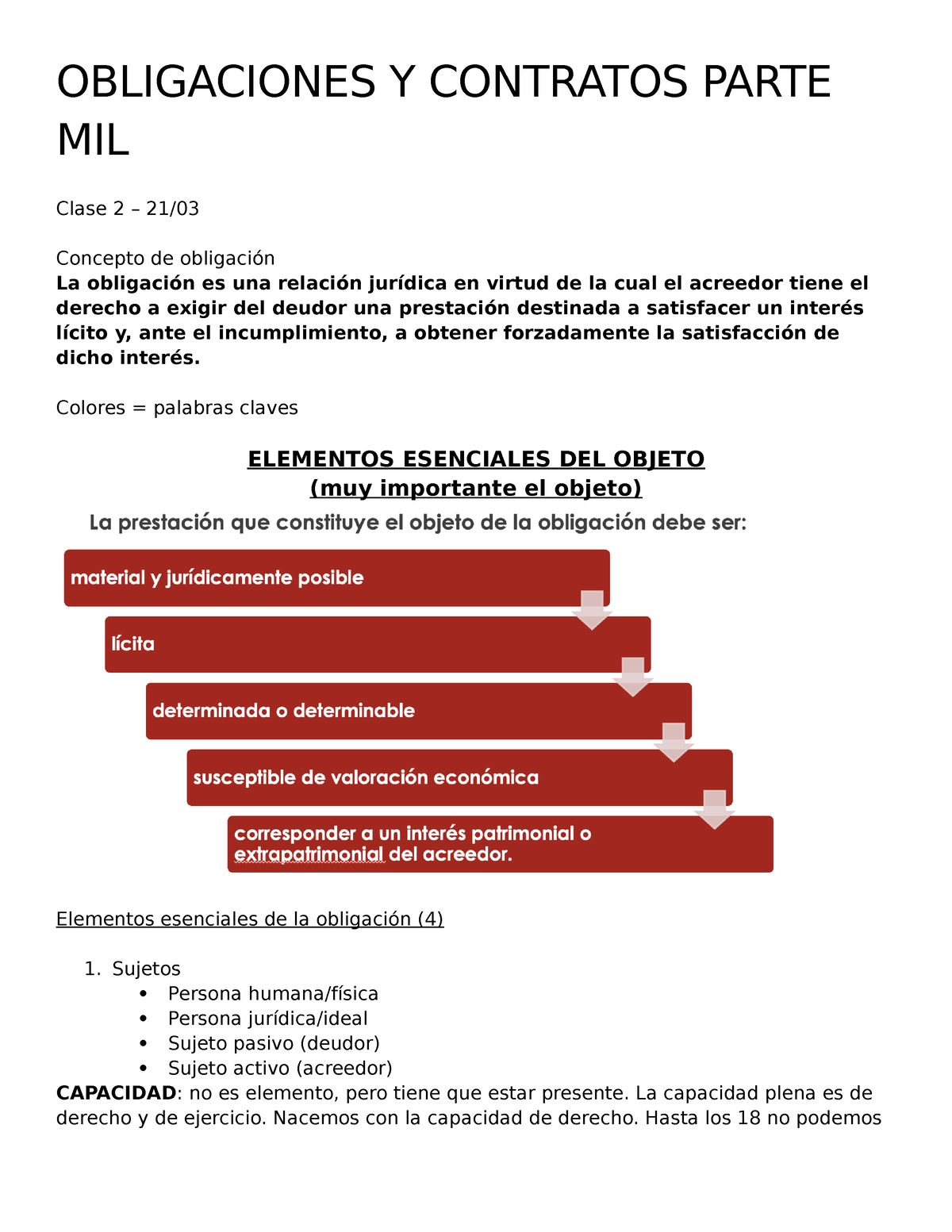 Obligaciones Y Contratos Parte Mil Obligaciones Y Contratos Parte Mil