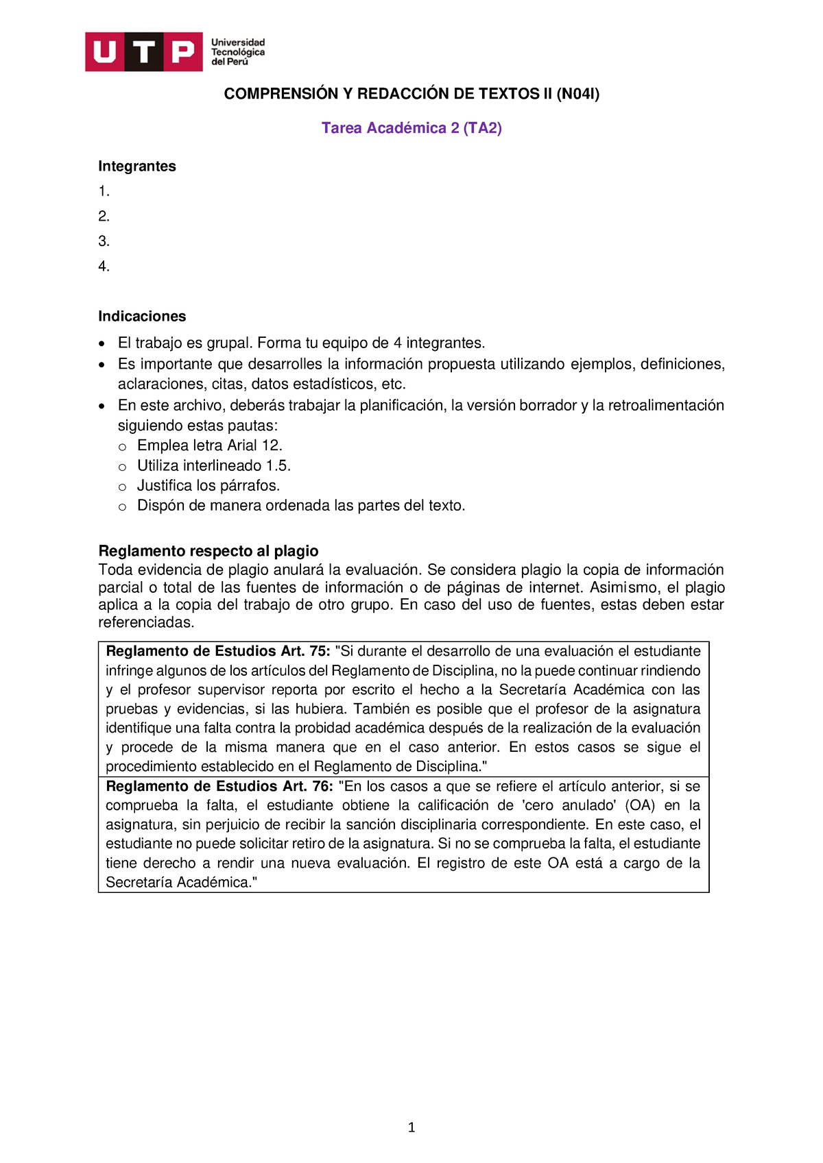 S11 S12 Tarea Académica 2 Ta2 Versión Borrador Formato 1