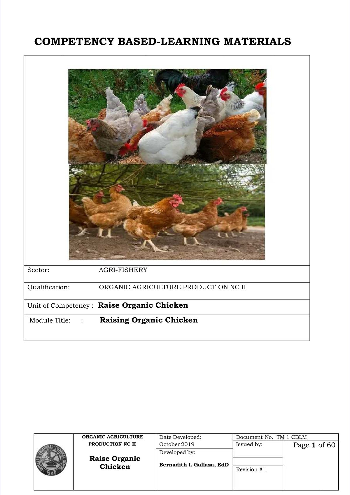 Cblm Raise Organic Chicken Organic Agricultureorganic Agriculture