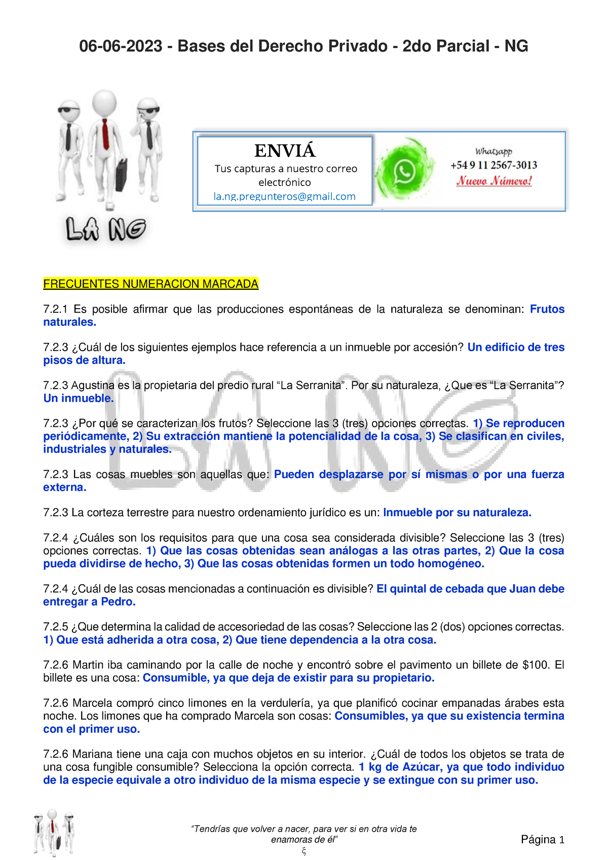 06 06 2023 Bases Del Derecho Privado 2do Parcial Ng Página 1