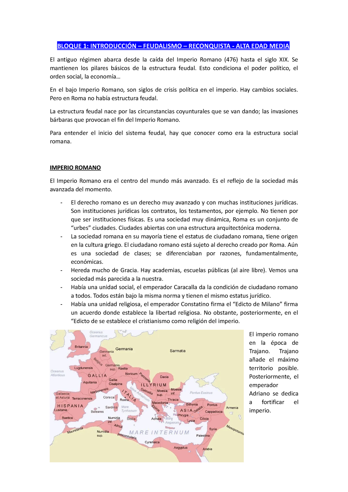 Tema 1 Resumen Historia Del Derecho Bloque 1 IntroducciÓn