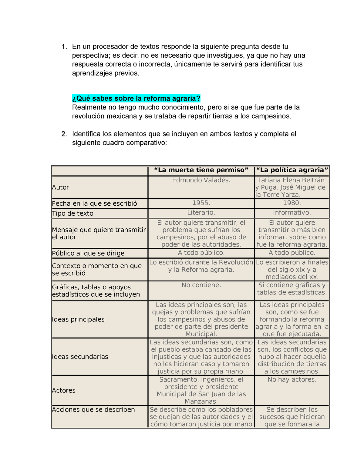 Caamal Paredes Camila M3s1ai1 1 En Un Procesador De Textos Responde