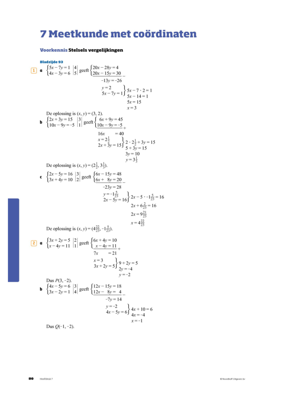 H7 Aantekeningen Wiskunde B Studeersnel