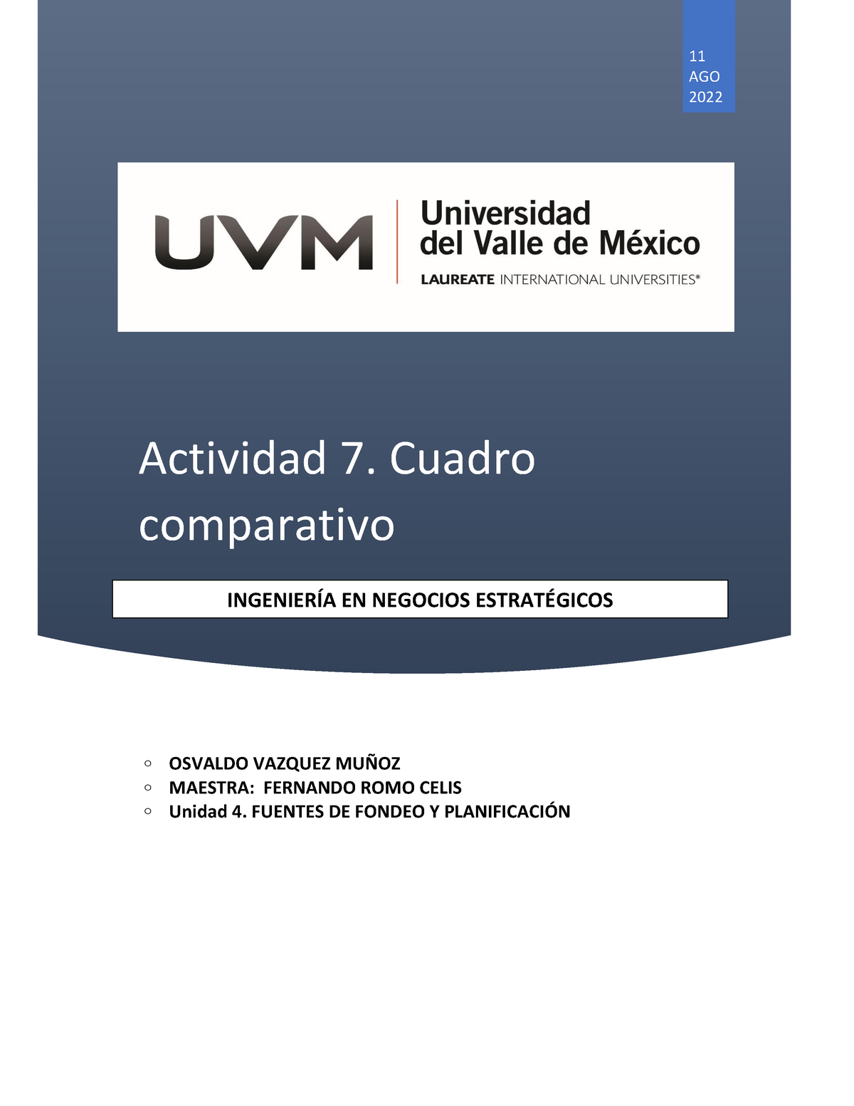 Act 7 Cuadro Comparativo Gcj Pdf Unidad 5 Actividad 7