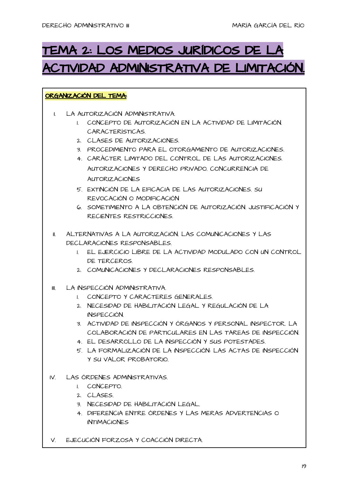 Derecho Administrativo Iii Pf Martin Tema 2 Tema 2 Los Medios