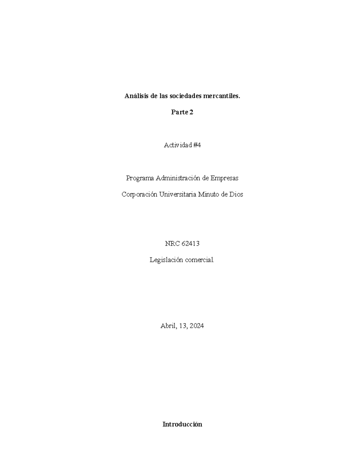 Identificacion Y Clasificacion De Sociedades Análisis De Las