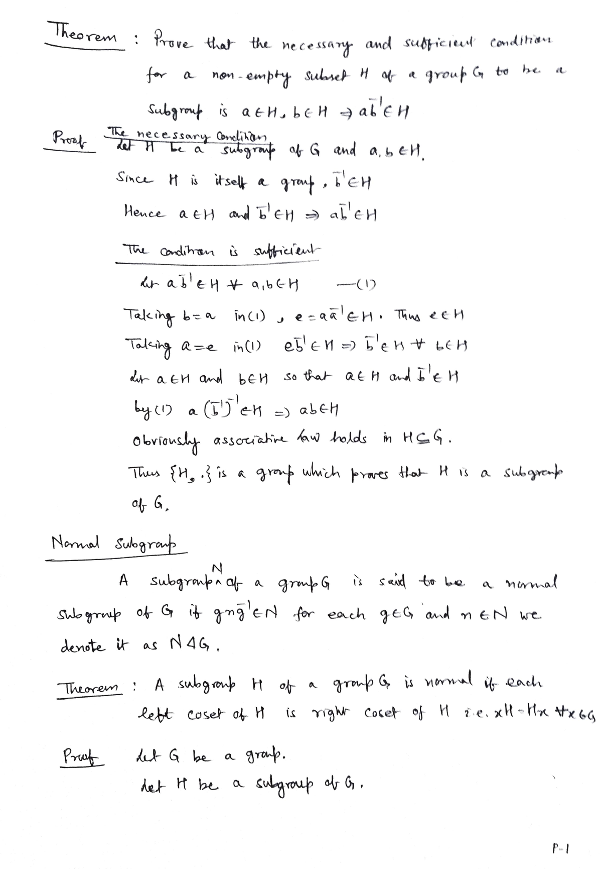 Normal Subgrouphomomorphism And Quotient Group Heorem Rovee Tha The