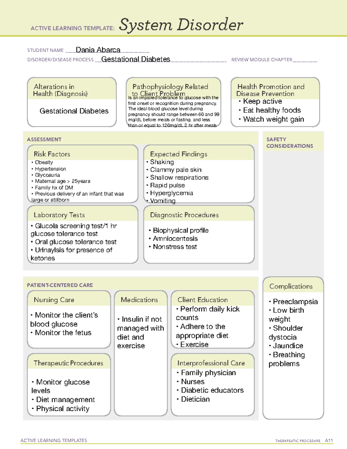 Preeclampsia System Disorder Template Ncejomunicipaldechinu