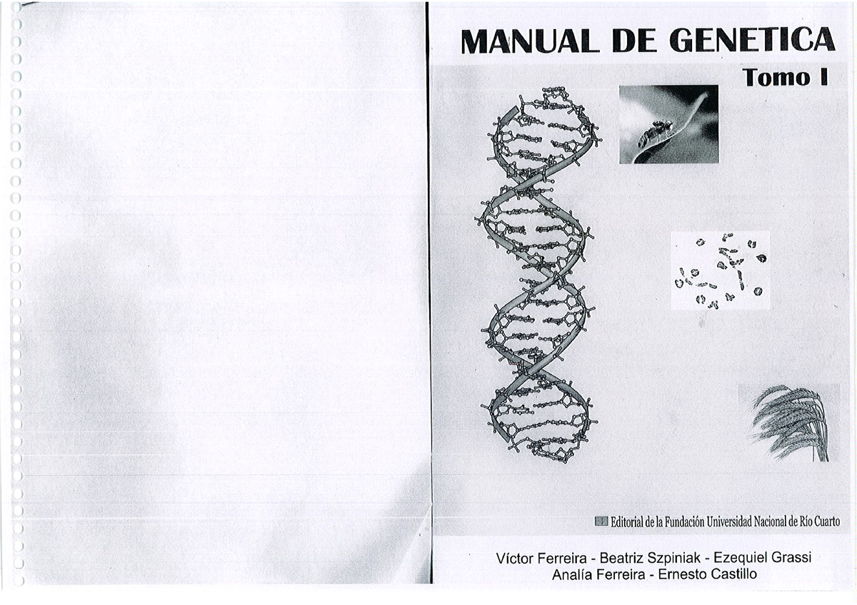 Manual De Genetica 1 Histología Embriología Y Genética Studocu