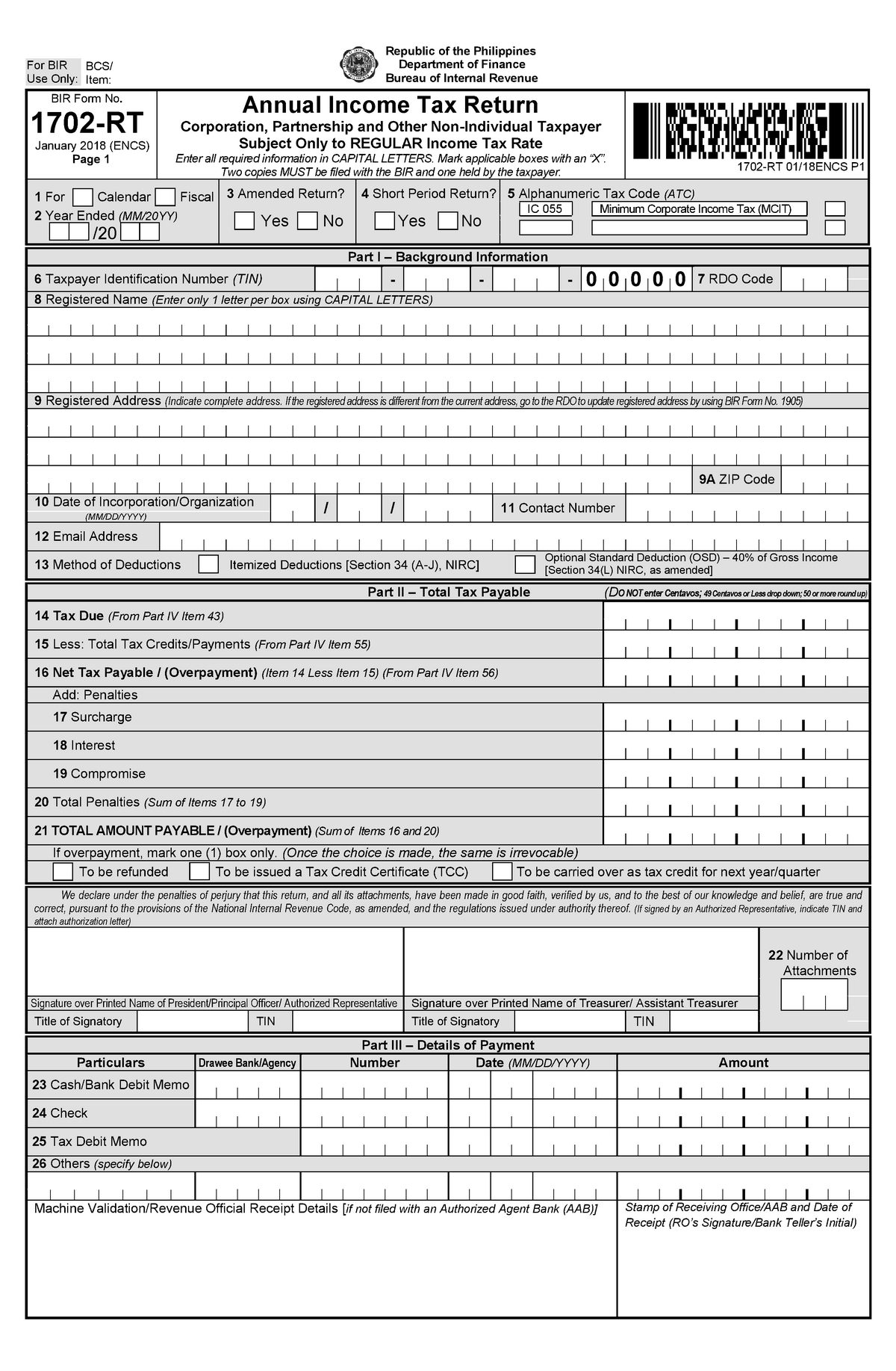 1702 Rt Taxation Bachelor Of Science In Accountancy Pup Studocu