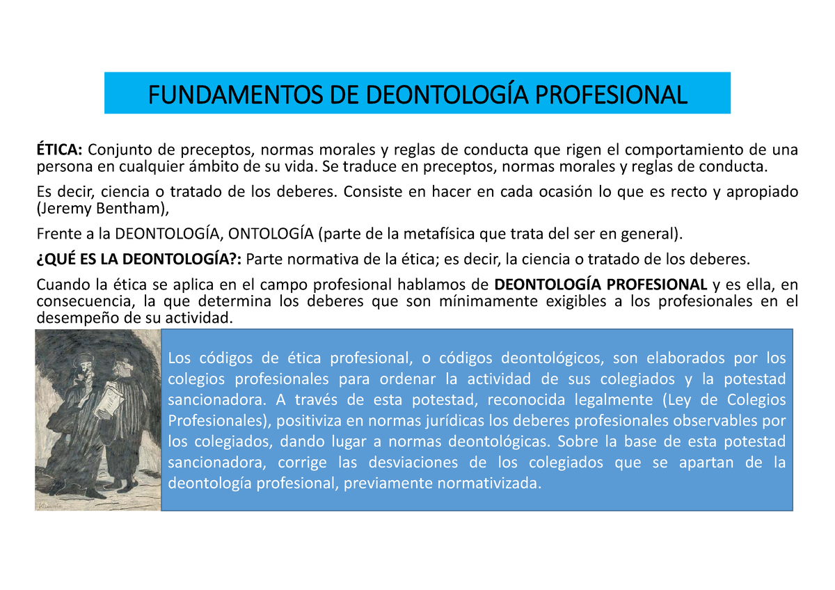 Tema 3 Fundamentos De Deontología Profesional Fundamentos De