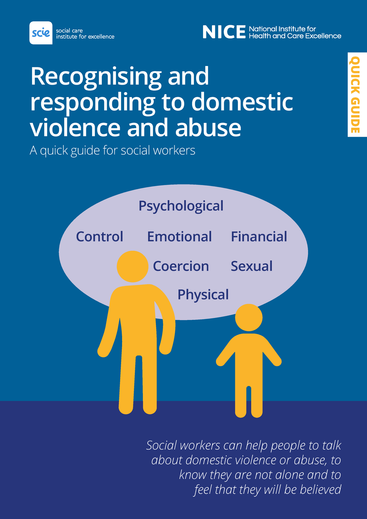 Recognising Responding Domestic Violence Abuse Quick Guide Quick