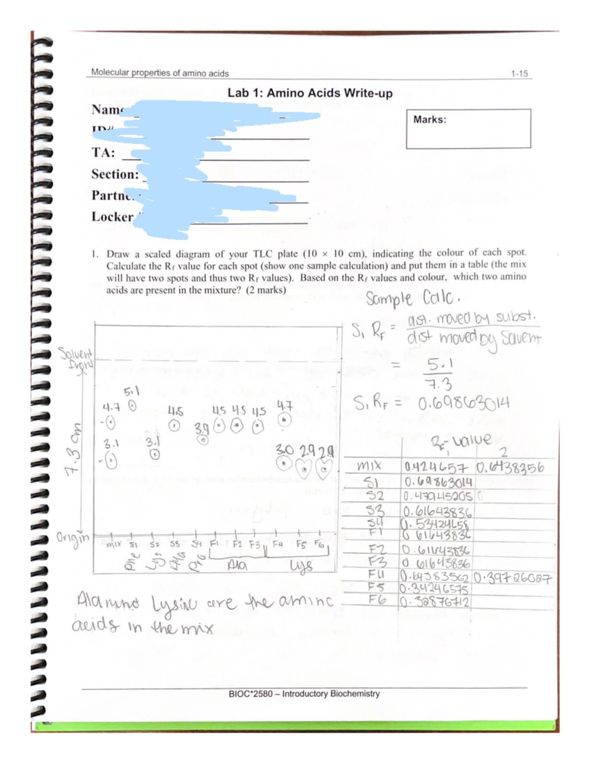 Lab 1 Writeup Bioc 2580 · Studocu