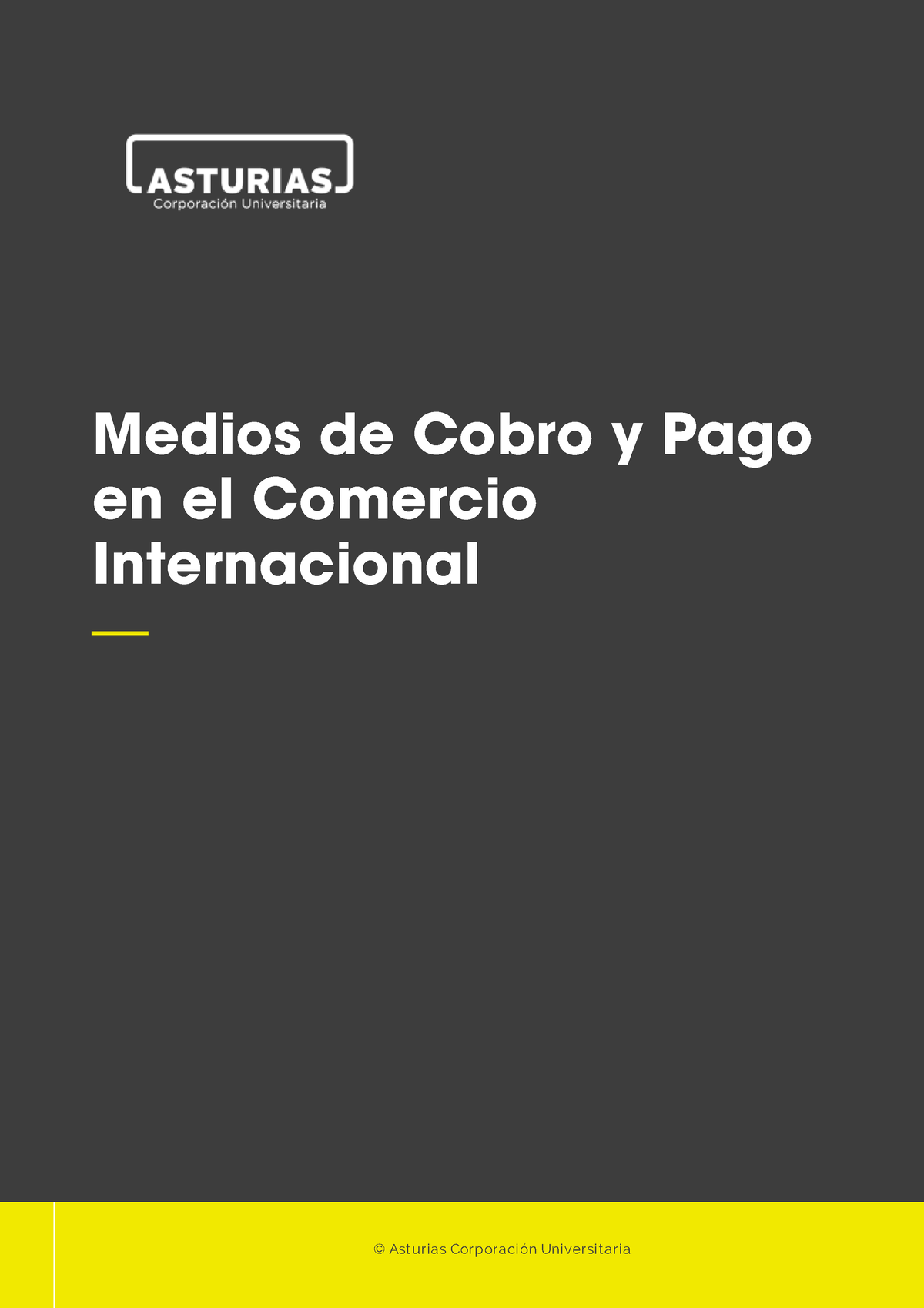 Medios De Cobro Y Pago En El Comercio Internacional M