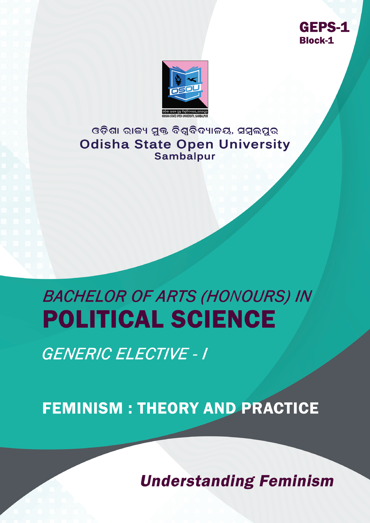 Feminism Theory And Practice This Course Material Is Designed And