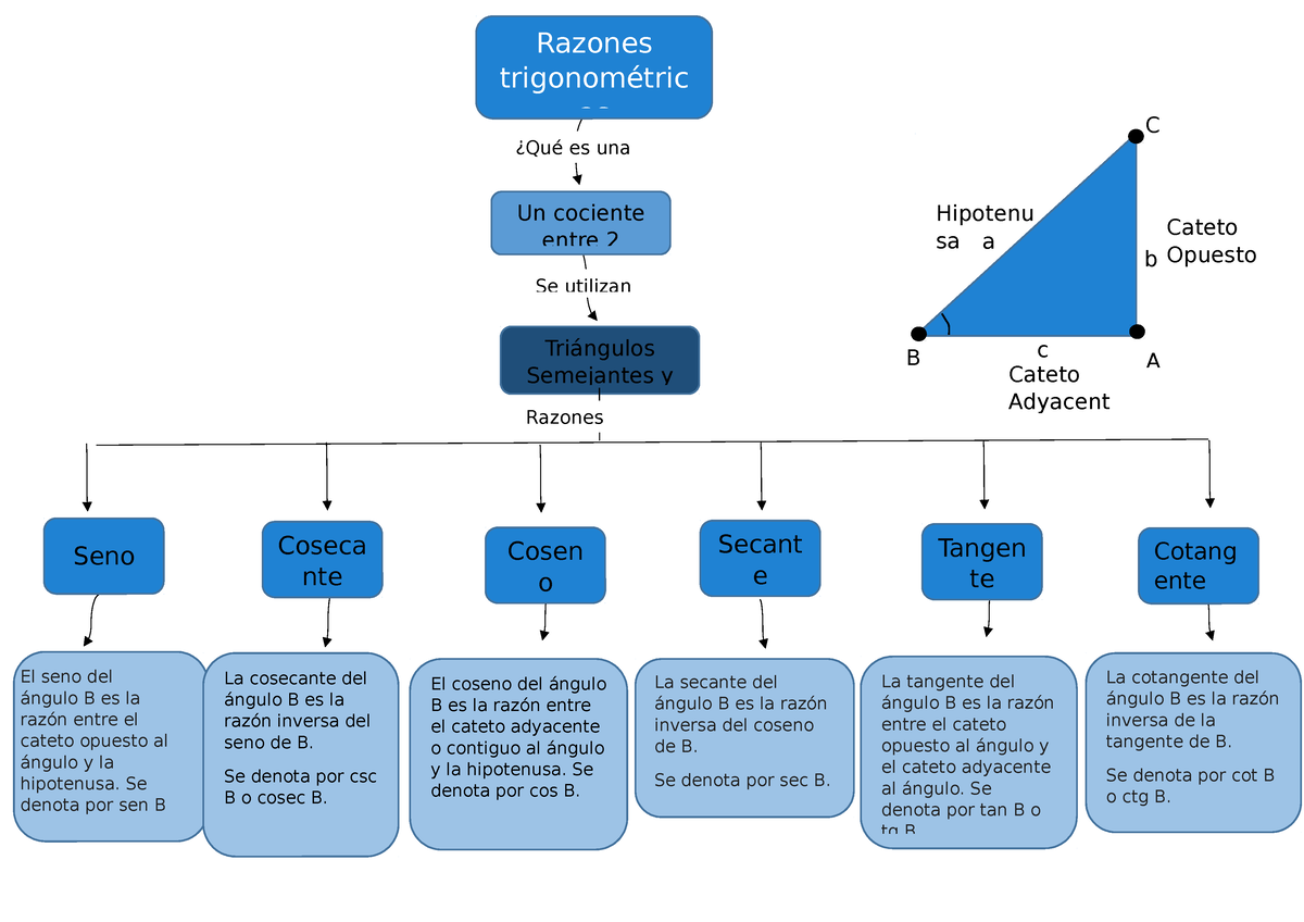 Mapa Mental Trigonometria Geno