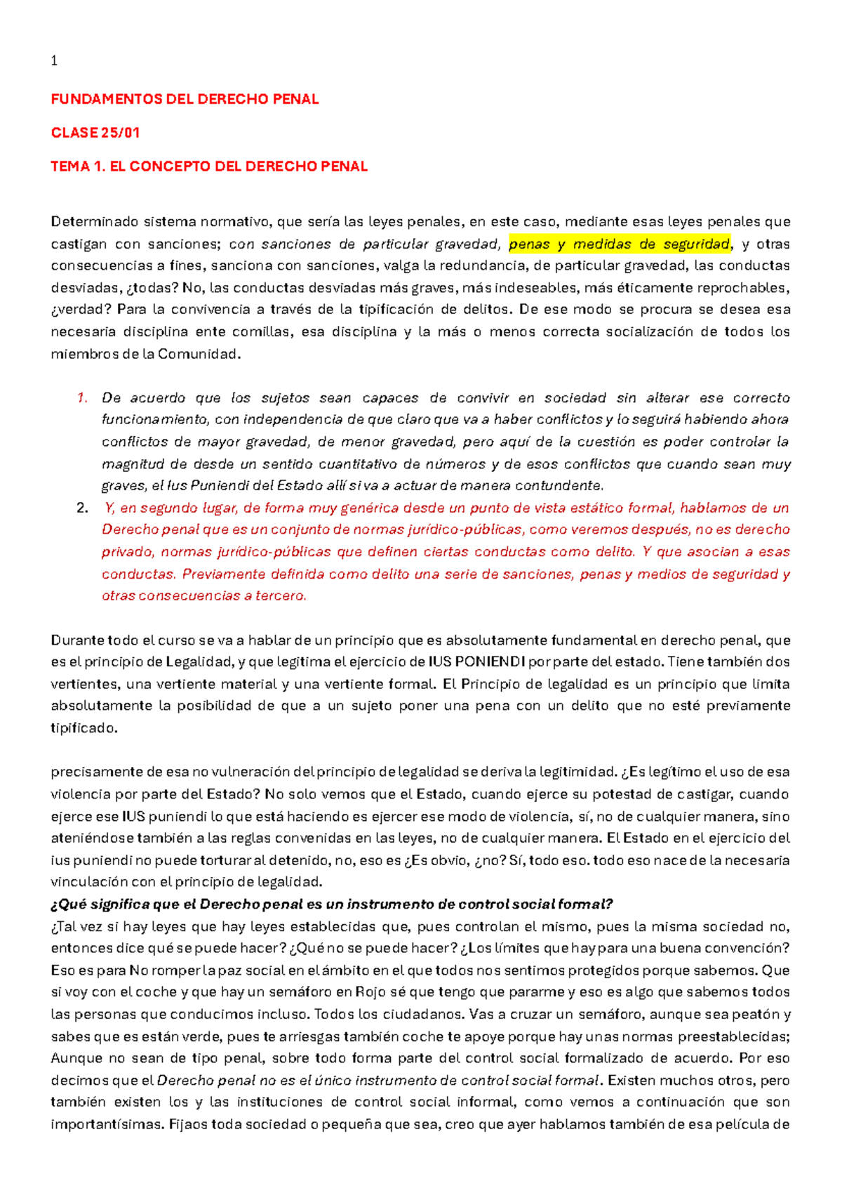 Fundamentos Del Derecho Penal Fundamentos Del Derecho Penal Clase 2 5