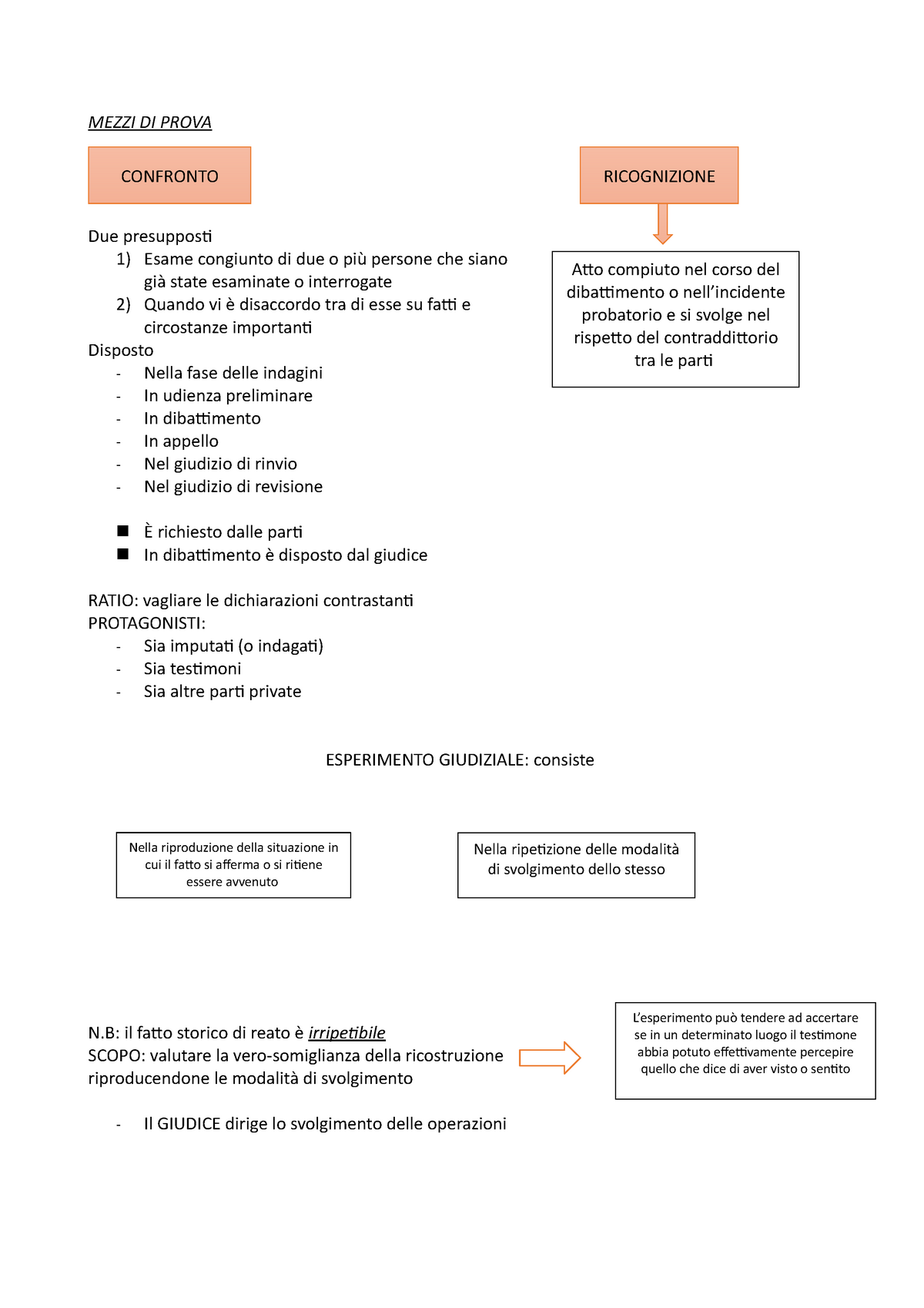 Schemi Procedura Penale Diritto Processuale Penale Unifi Studocu