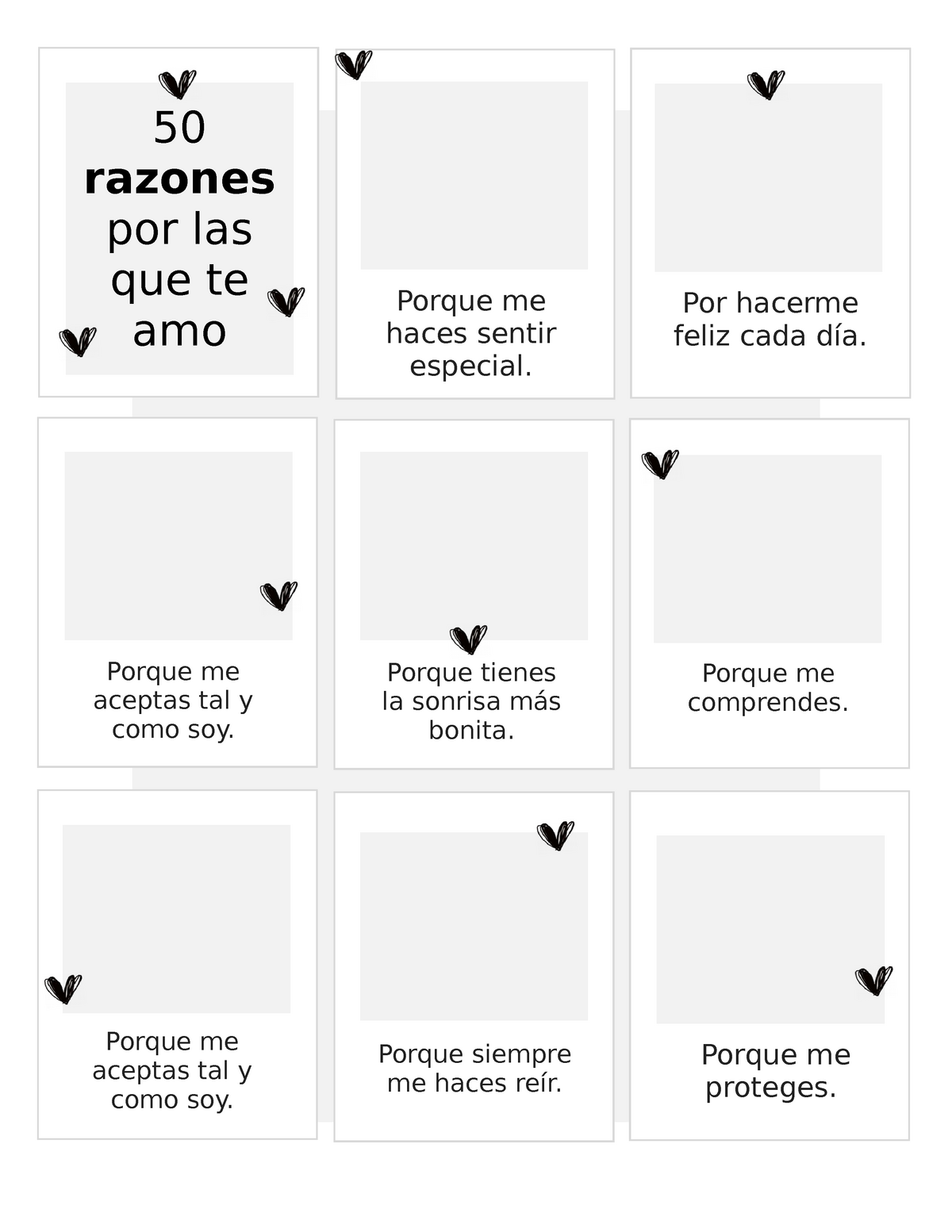 50 Razones Por Las Que Te Amo 50 Razones Por Las Que Te Amo Porque Me