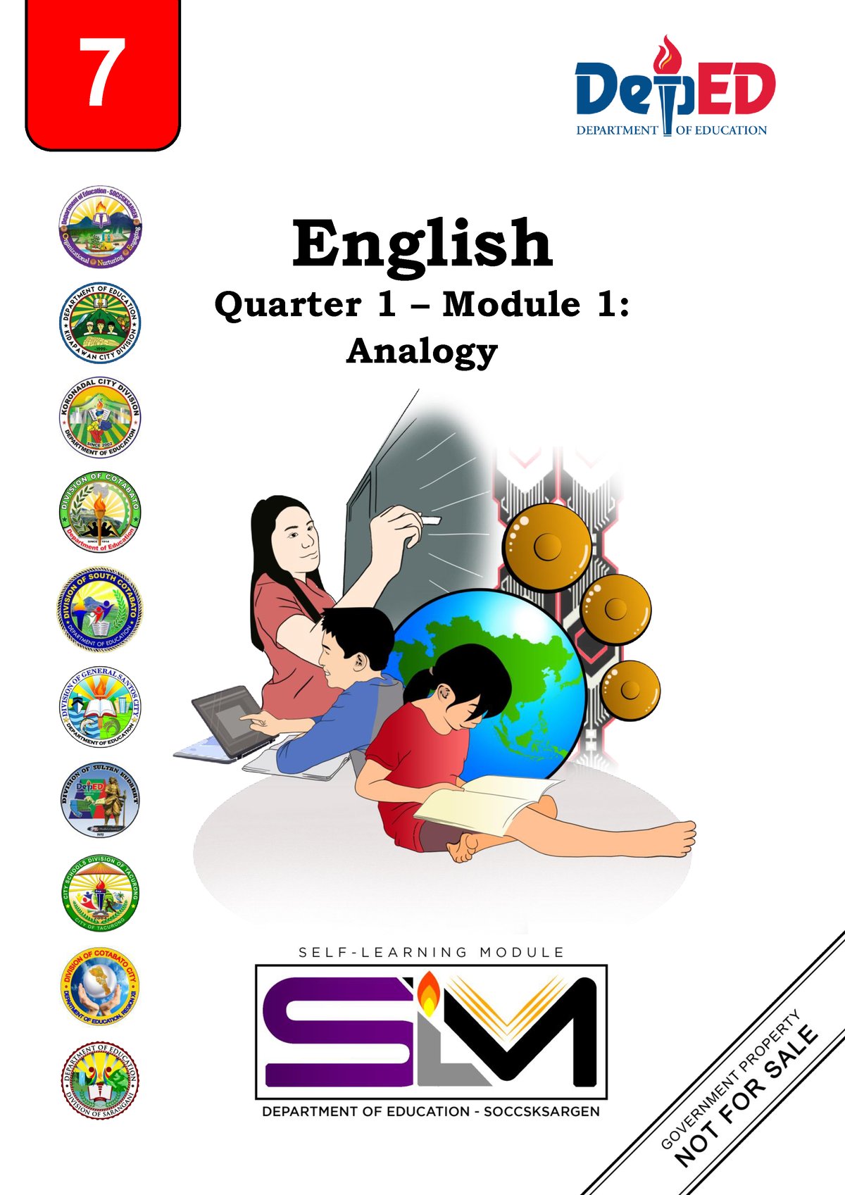 G7 English Quarter 1 Module 1 English Quarter 1 Module 1 Analogy 7