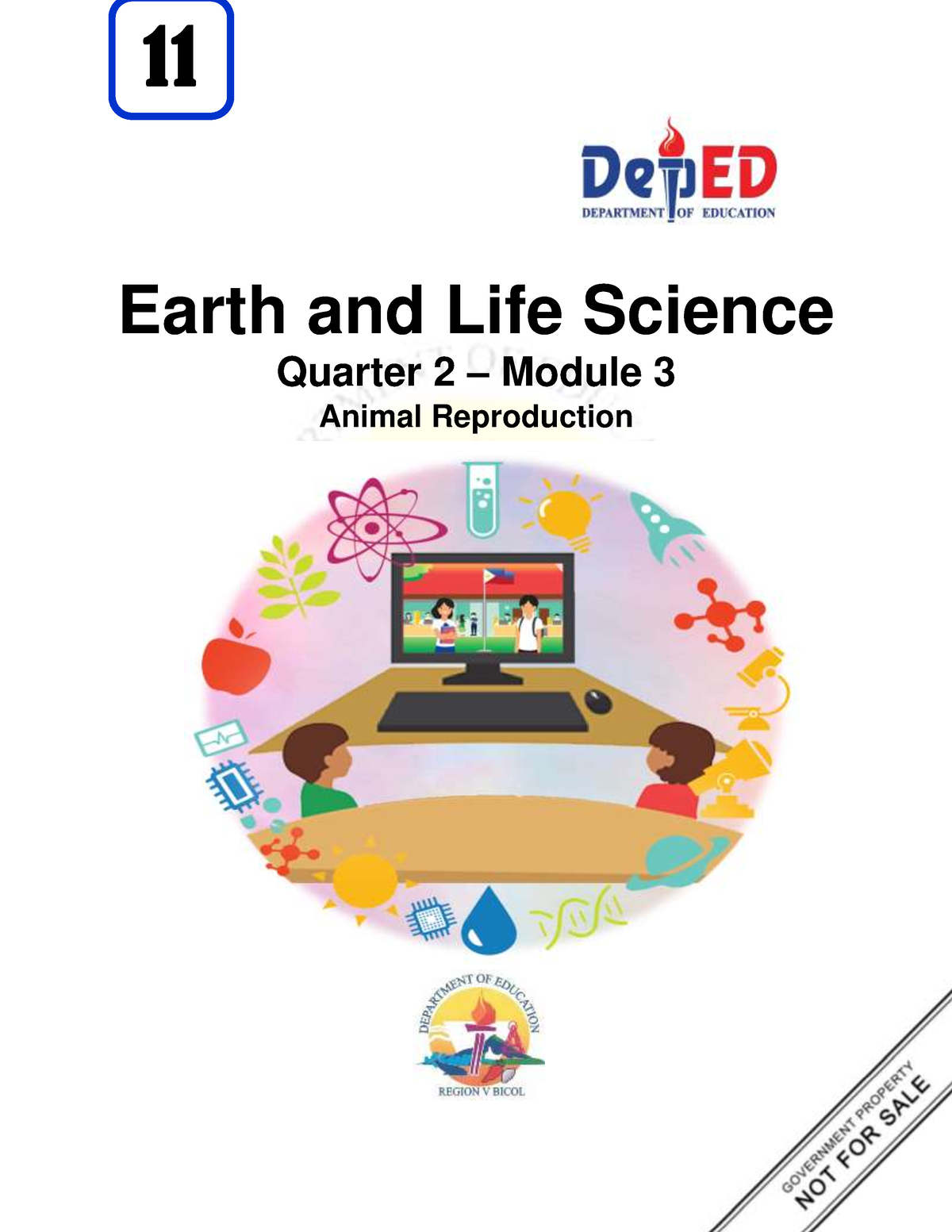 Els Q2 Mod3 Animal Reproduction Earth And Life Science Quarter 2