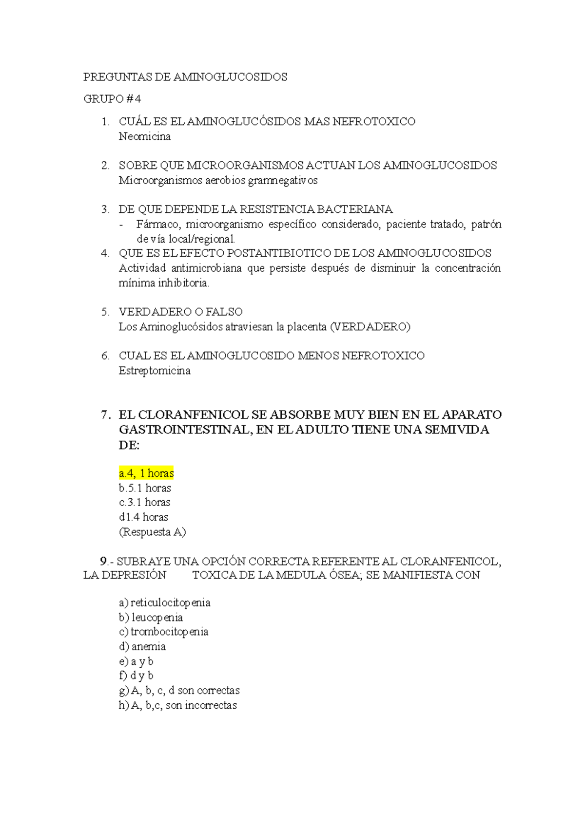 Examen De Muestrapráctica 2018 Preguntas Y Respuestas Preguntas De