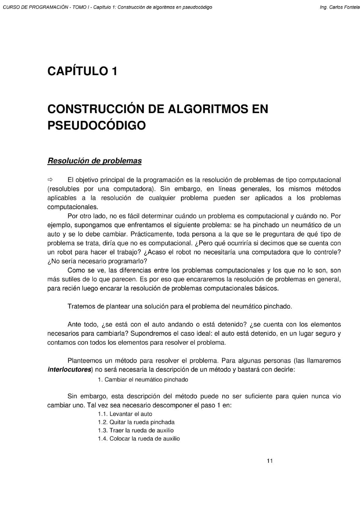 Construcción De Algoritmos En Pseudocódigo Algoritmos Y Programación