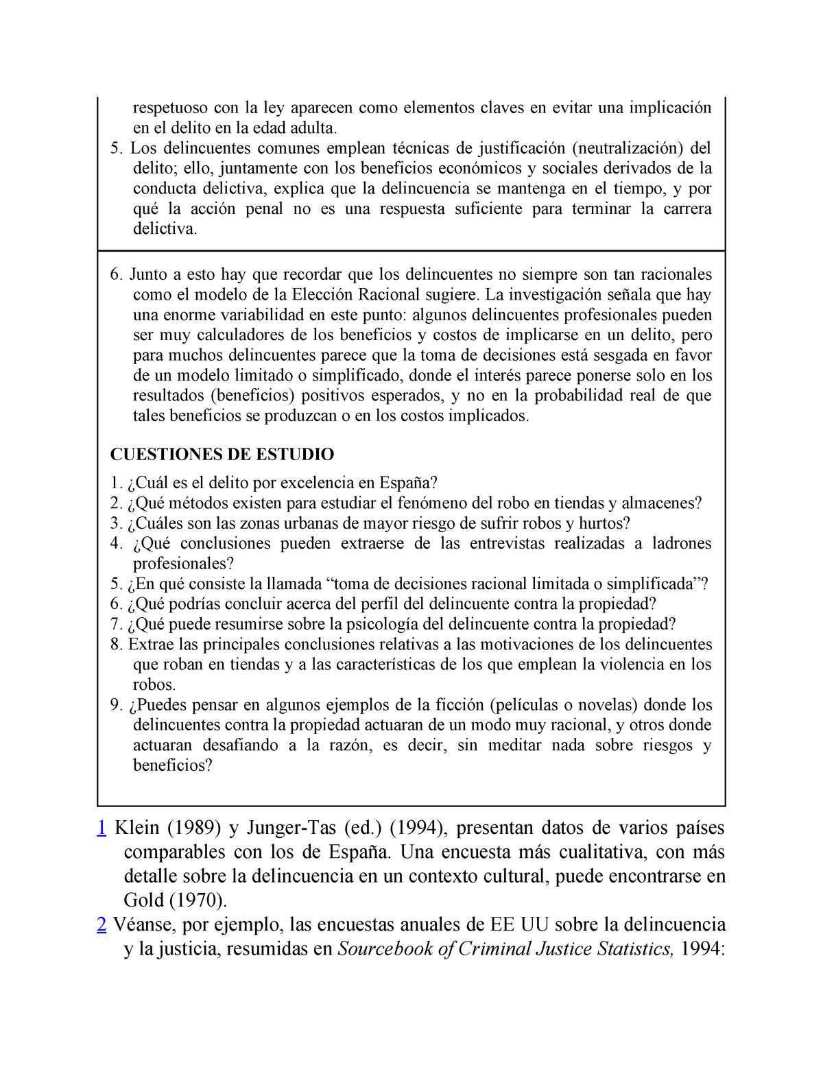 Manual Principios De La Criminología 108 Respetuoso Con La Ley