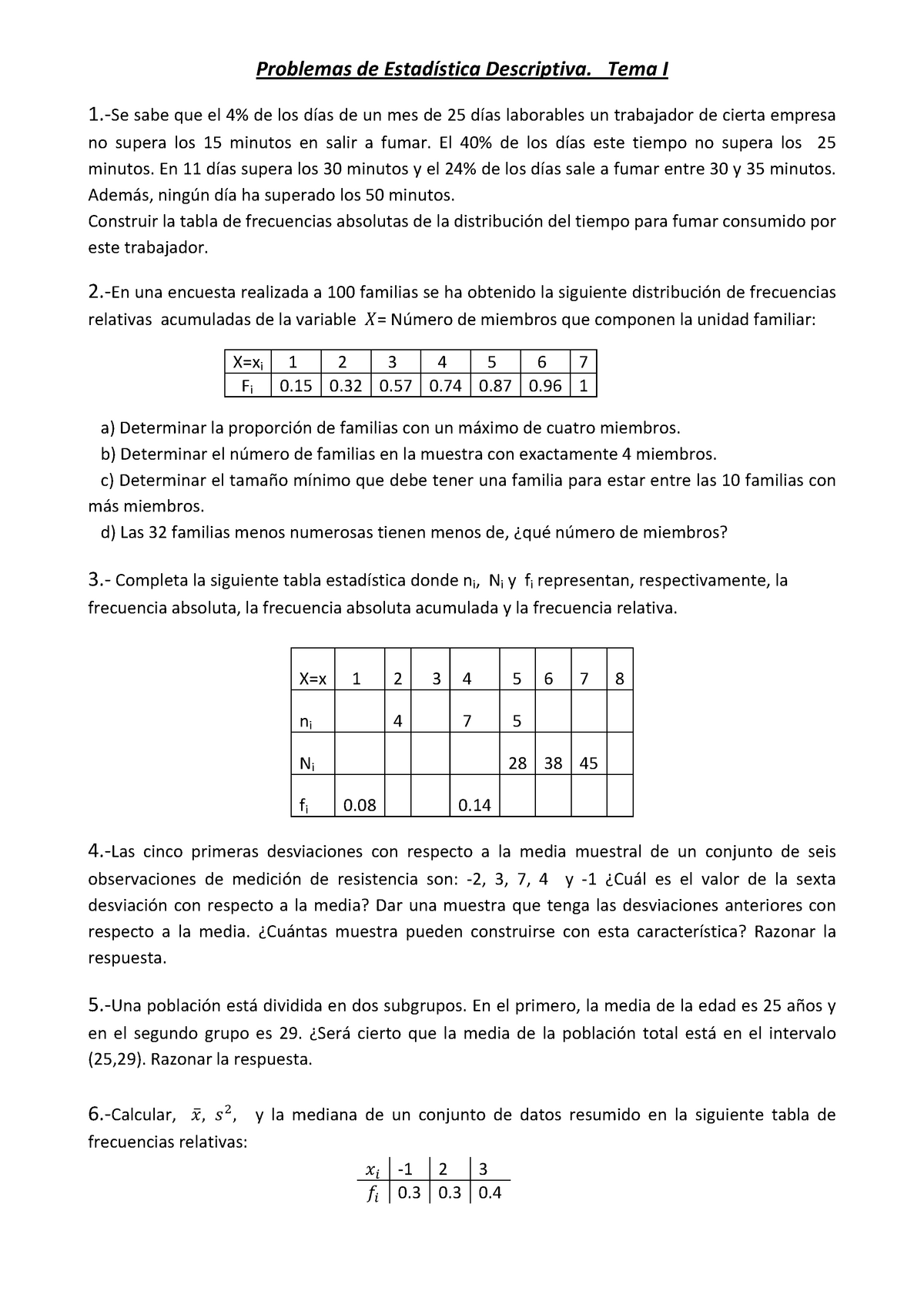 Ejercicios Tema 1 Estadistica Descriptiva Studocu Hot Sex Picture