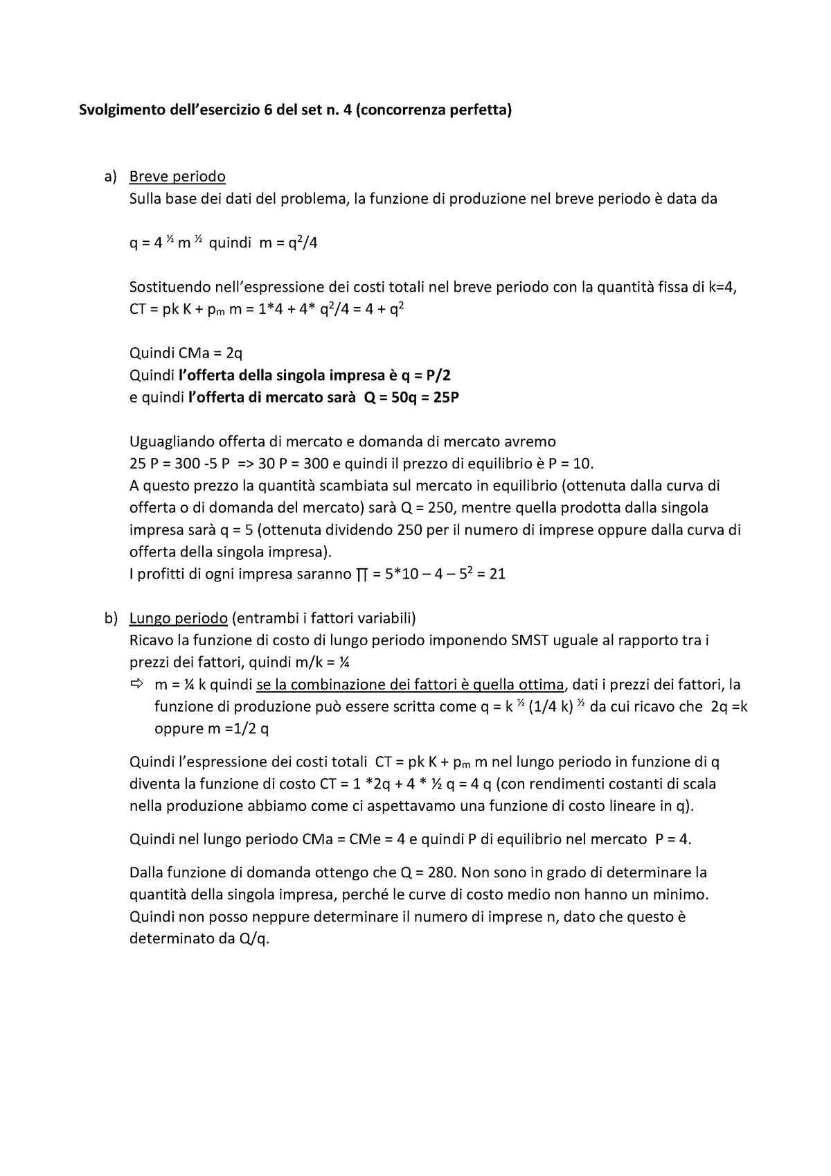 Svolgimento Es 6 Esercitazione 4 Svolgimento Dellesercizio 6 Del Set