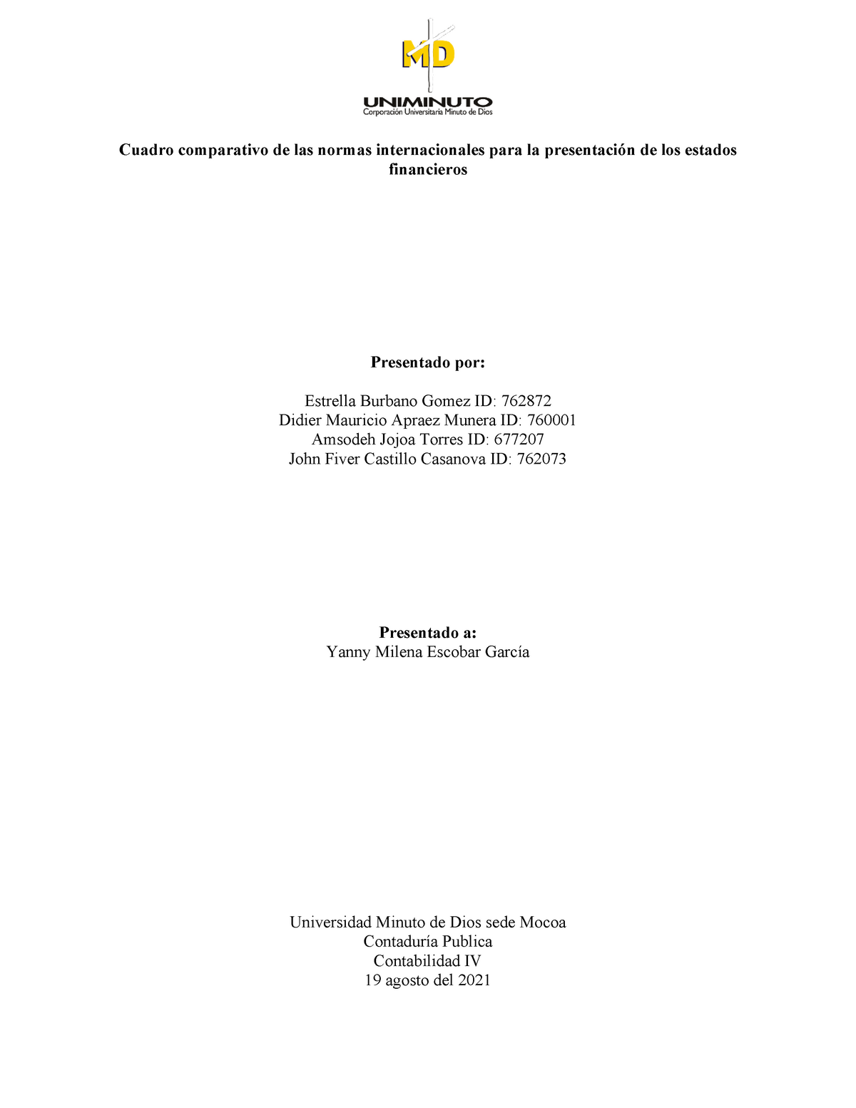 Actividad 2 Cuadro Comparativo Niif Grupo 1y2 Cuadro Comparativo De