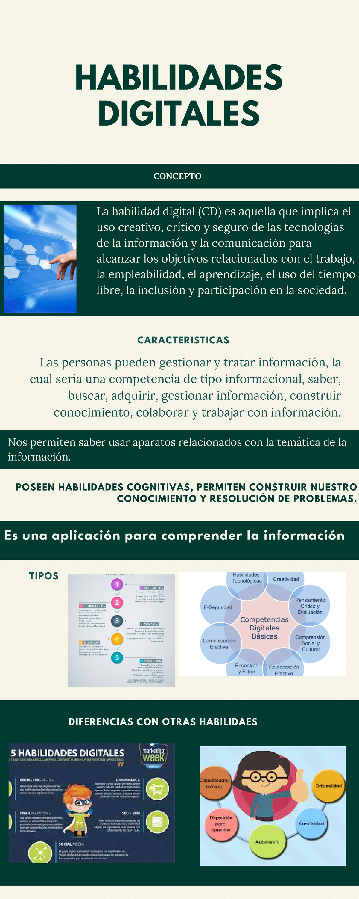 Habilidades Digitales Diferencias Con Otras Habilidaes Habilidades