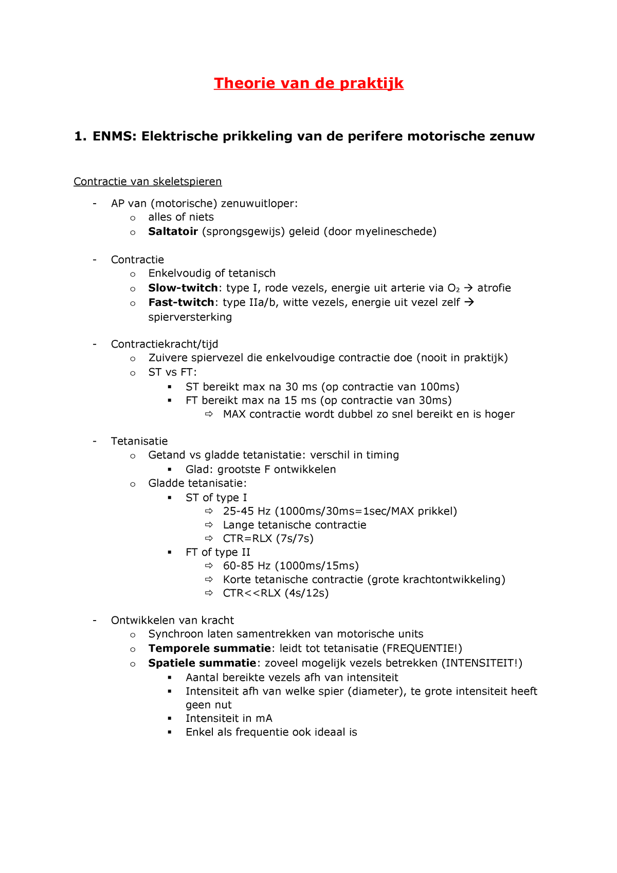 Sv Theorie Van Praktijk Theorie Van De Praktijk 1 Enms Elektrische