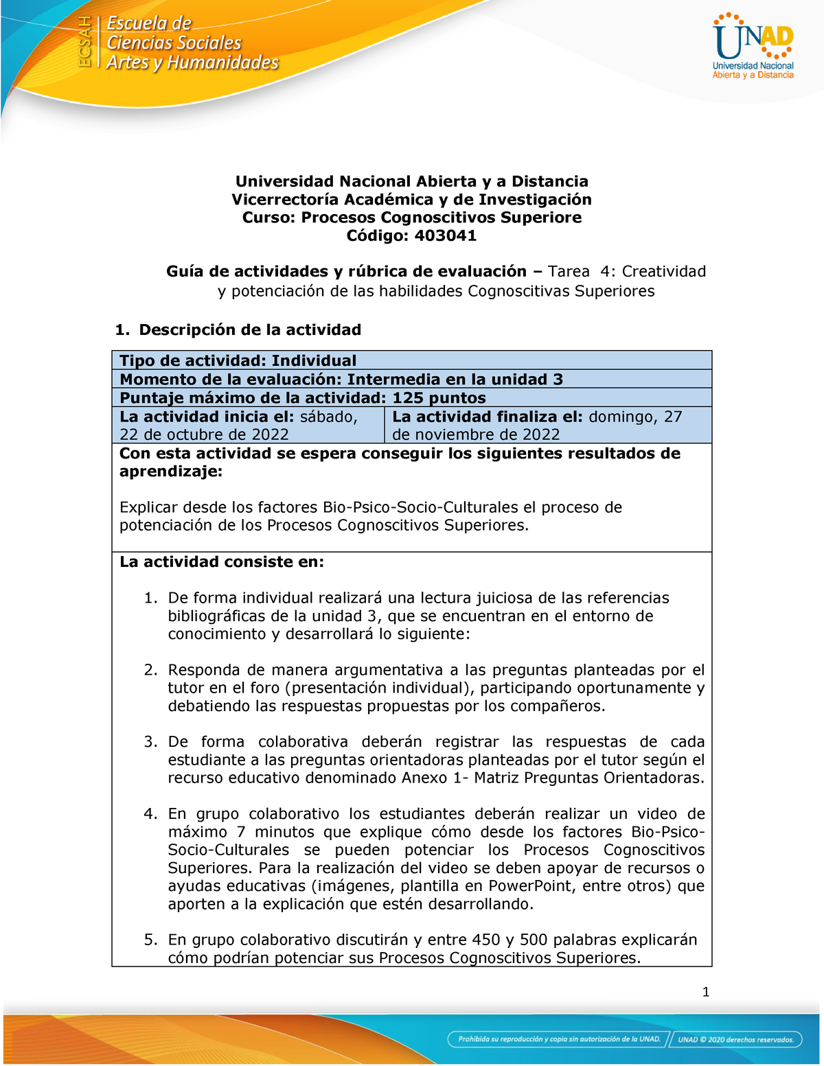 Formato Guia De Actividades Y Rúbrica De Evaluación Tarea 4