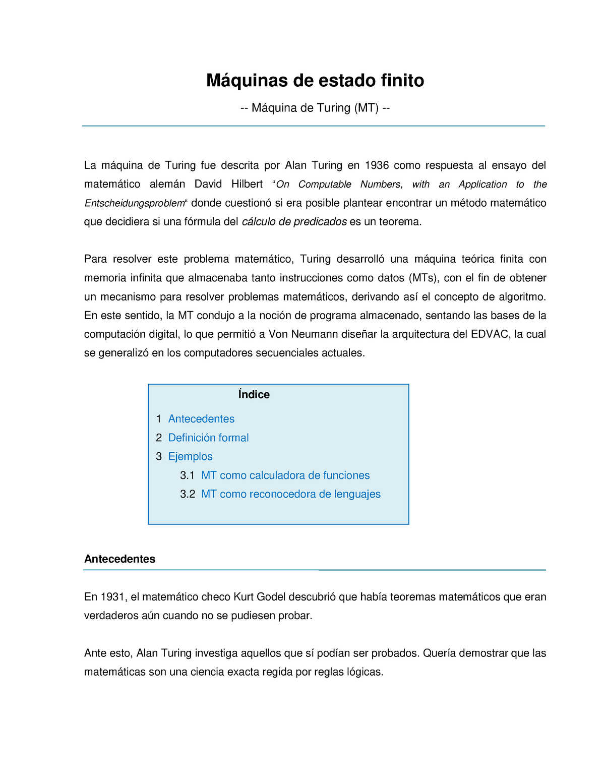 Maquina De Turing Máquinas De Estado Finito Máquina De Turing Mt