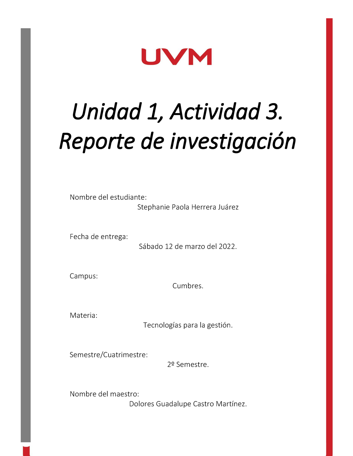 A3 Actividad 2 Etapa 1 Tecnologias Para La Gestion De La Universidad