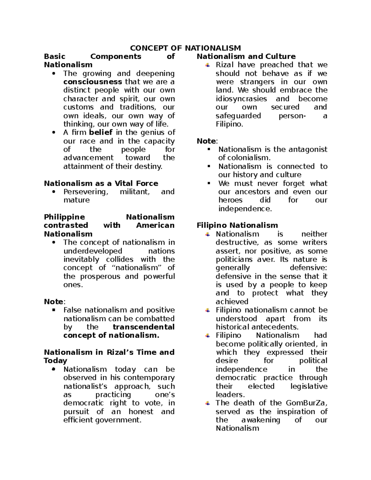 Concept Of Nationalism Ppt Concept Of Nationalism Basic Components