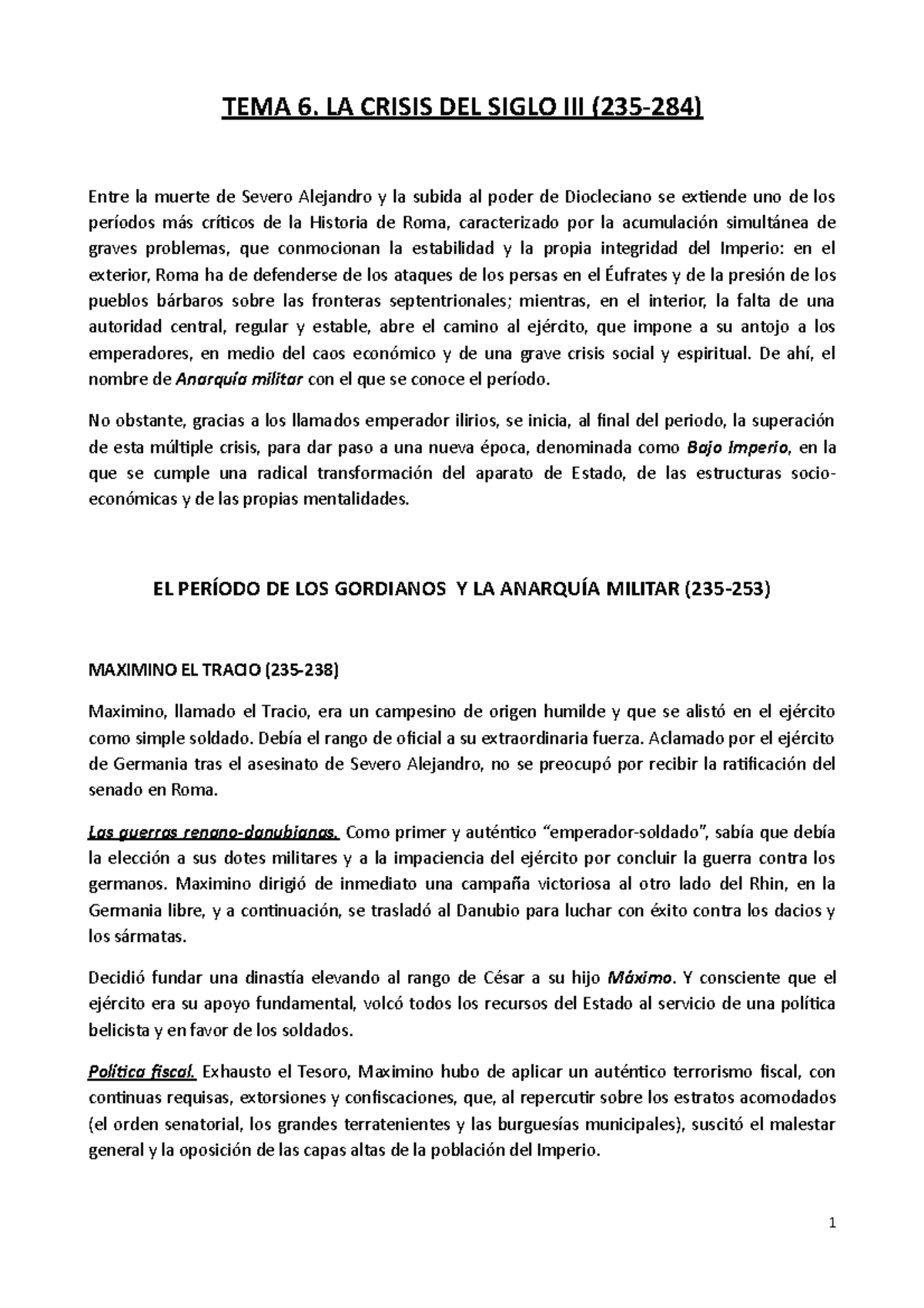 Tema 6 La Crisis Del Siglo Iii Tema 6 La Crisis Del Siglo Iii 235